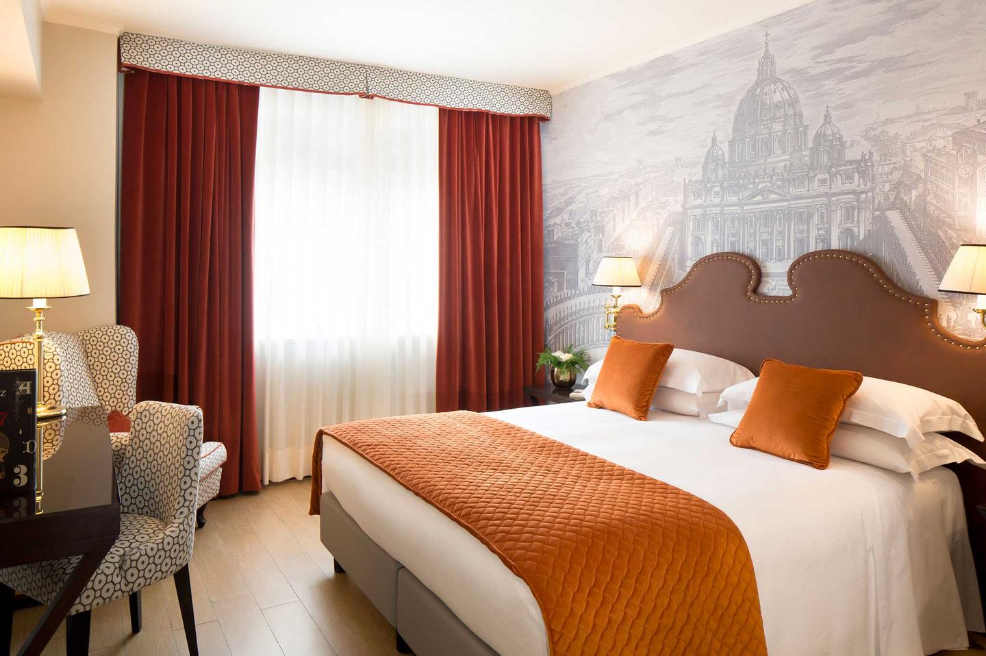 Rooms, 4 star hotel in Rome | Starhotels Michelangelo Rome